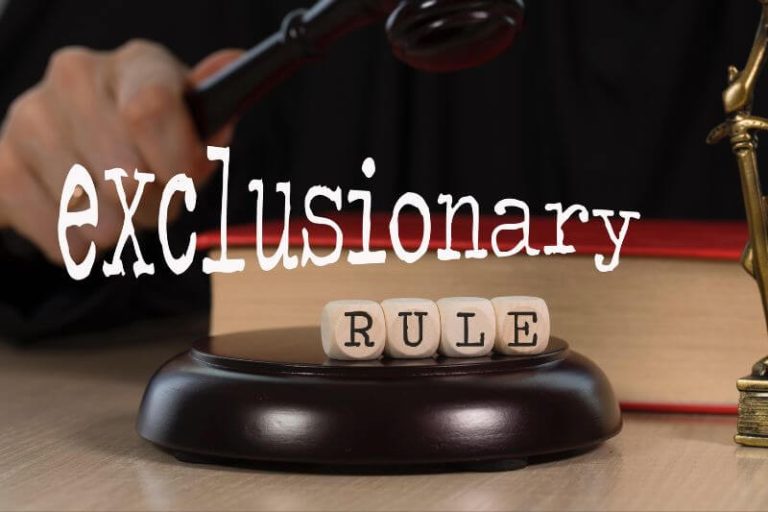 What Does Exclusionary Rule Mean in Criminal Law? – True Crime